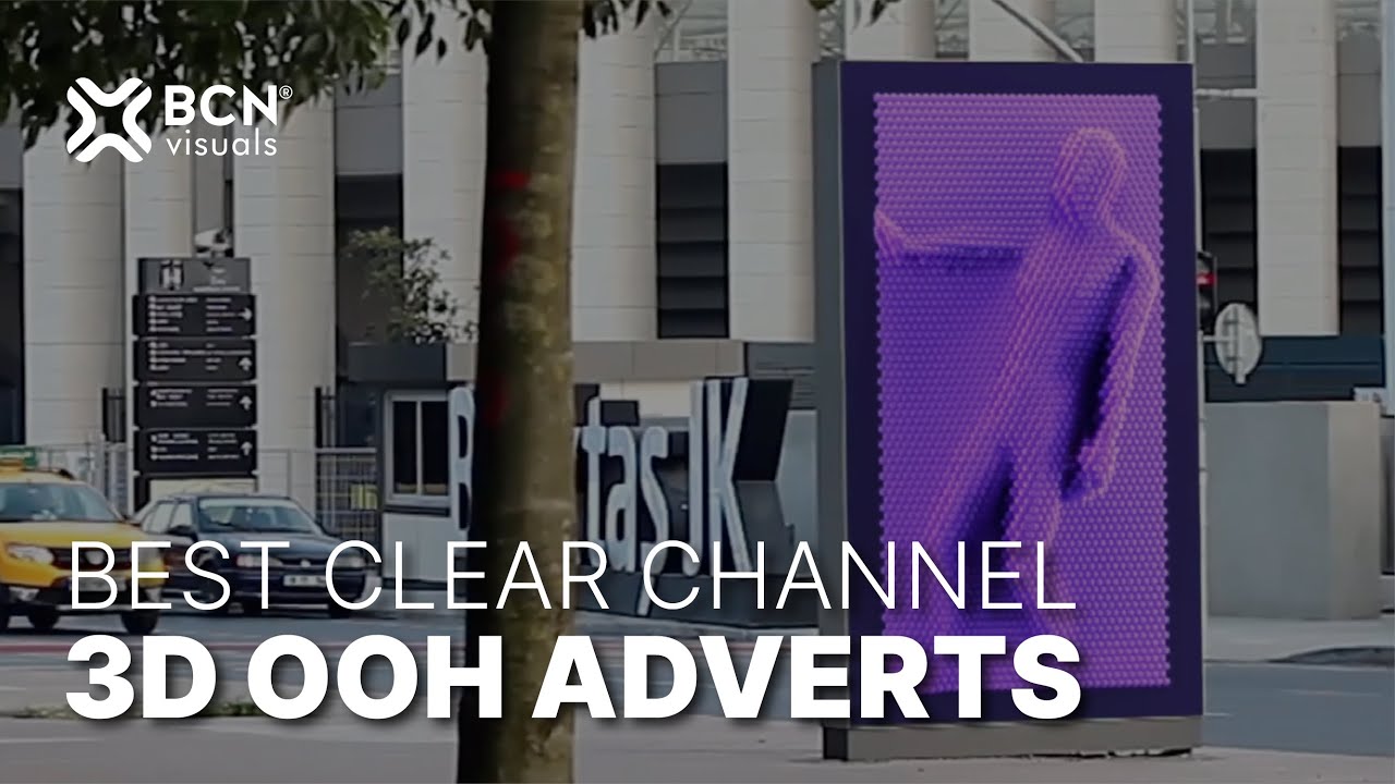 The best Clear Channel 3D OOH adverts by BCN Visuals - YouTube