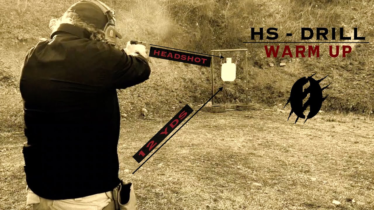 GLOCK 19-X / HEADSHOT DRILL - YouTube