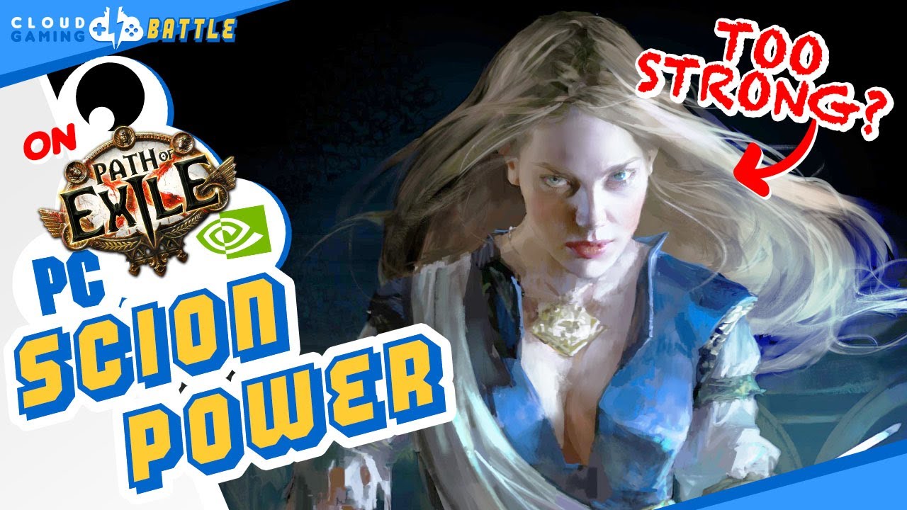Path of Exile CROSSPLAY | GeForce Now vs SHADOW vs PC Cloud Gaming ...