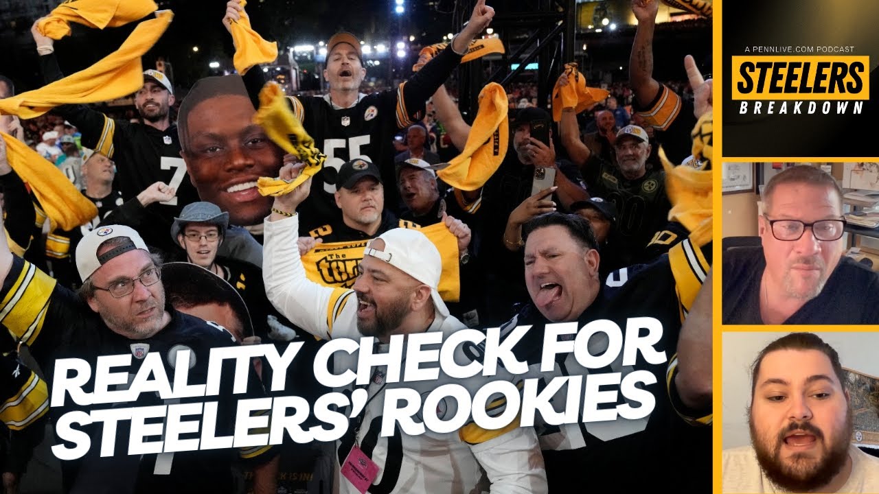 REALITY CHECK for Steelers’ rookies | Steelers Breakdown - YouTube