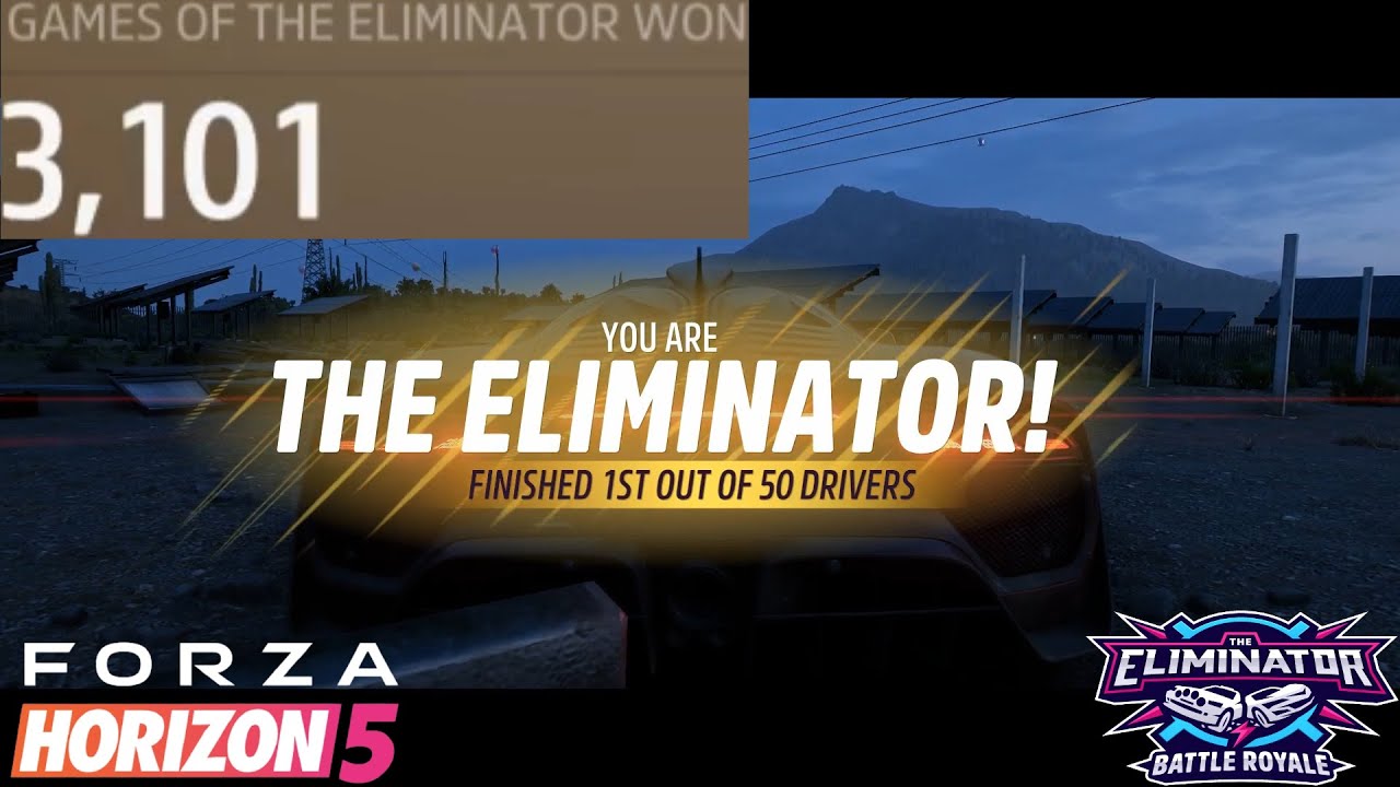 MY 3100TH + 3101TH ELIMINATOR VICTORY! - Forza Horizon 5 | Eliminator ...