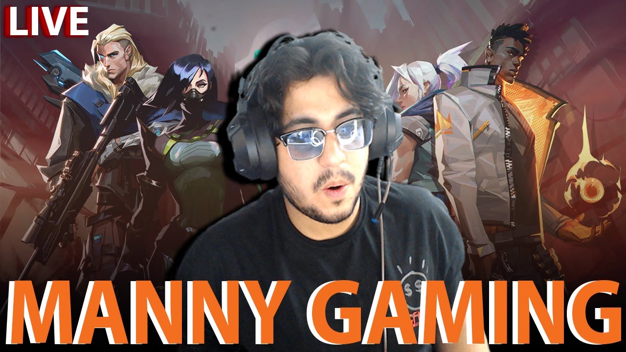 Manny Gaming Live Streaming @mannygaming_ | Valorant Live - YouTube