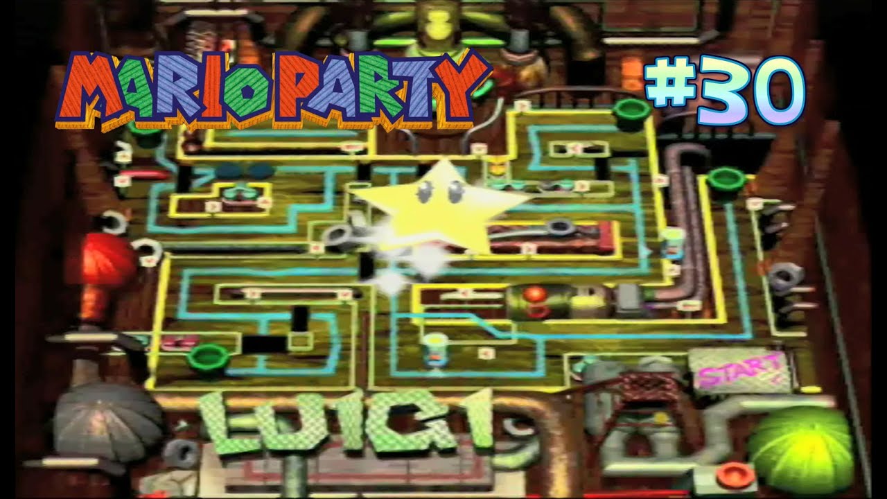 Mario Party [Nintendo 64] Game #30 - Luigi's Engine Room - YouTube