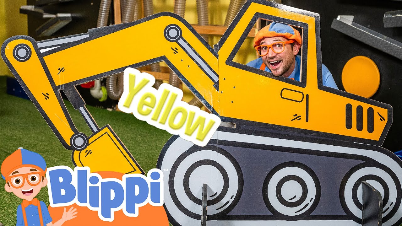 Blippi Learns at the Imagination Museum! Educational Videos for ...