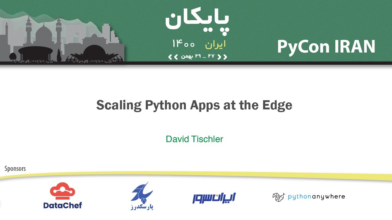 Workshop / David Tischler / Scaling Python Apps at the Edge - YouTube