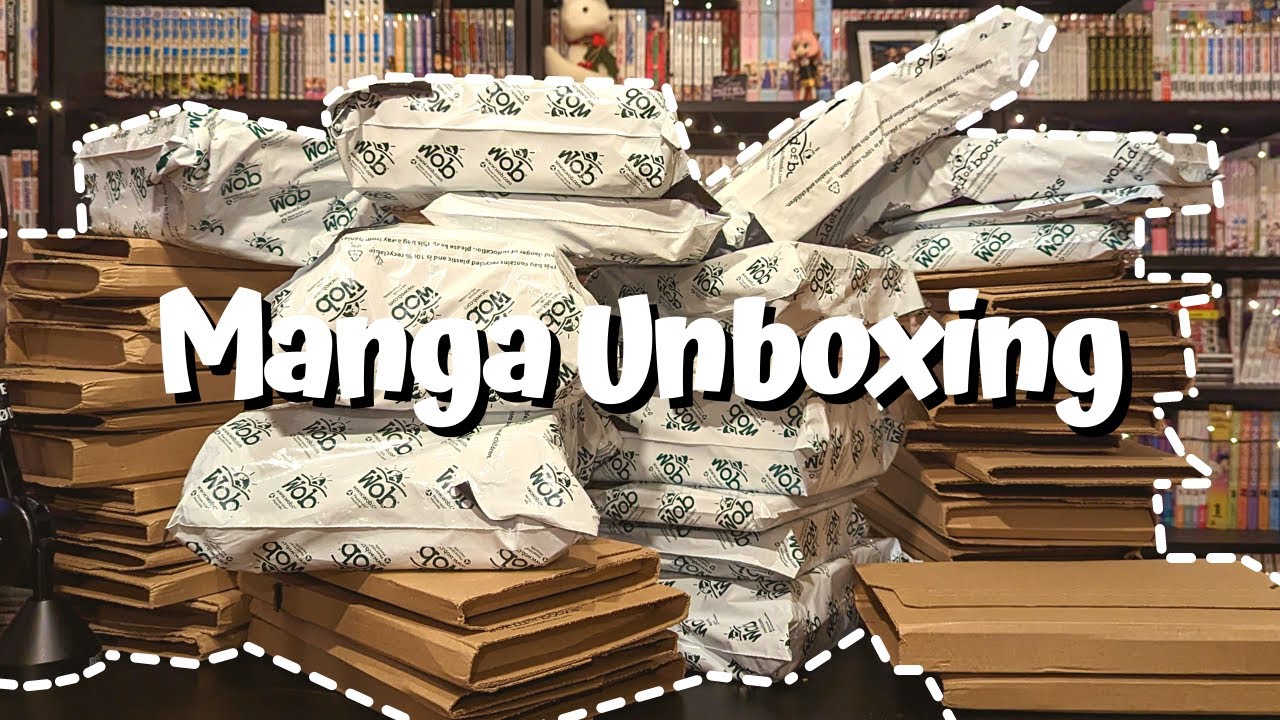 MASSIVE World of Books Manga Unboxing ~ Second Hand and NEW! ~ 80 ...
