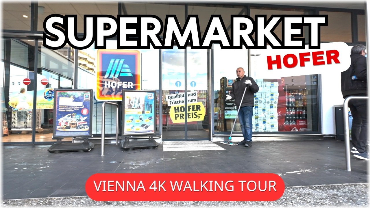 [ 4K HDR ] Austria, Vienna Supermarket - Hofer - St Marx - Virtual ...