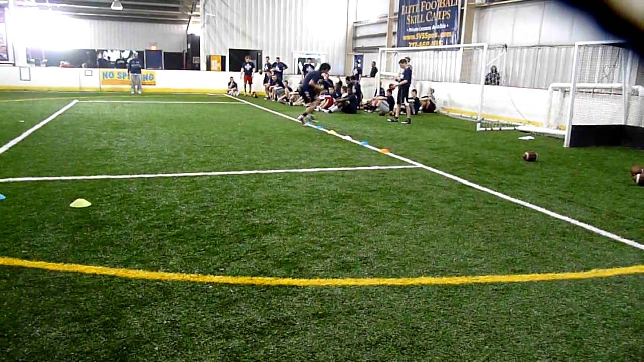 East Coast Elite QB Obstacle Course~ Austin Bennett~ Recruit Me - YouTube