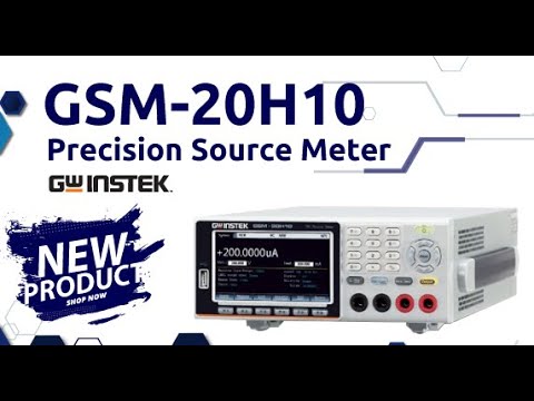 GW Instek - GSM 20H10 Precision Source Meter | Terminal Elektronika Sekawan - YouTube