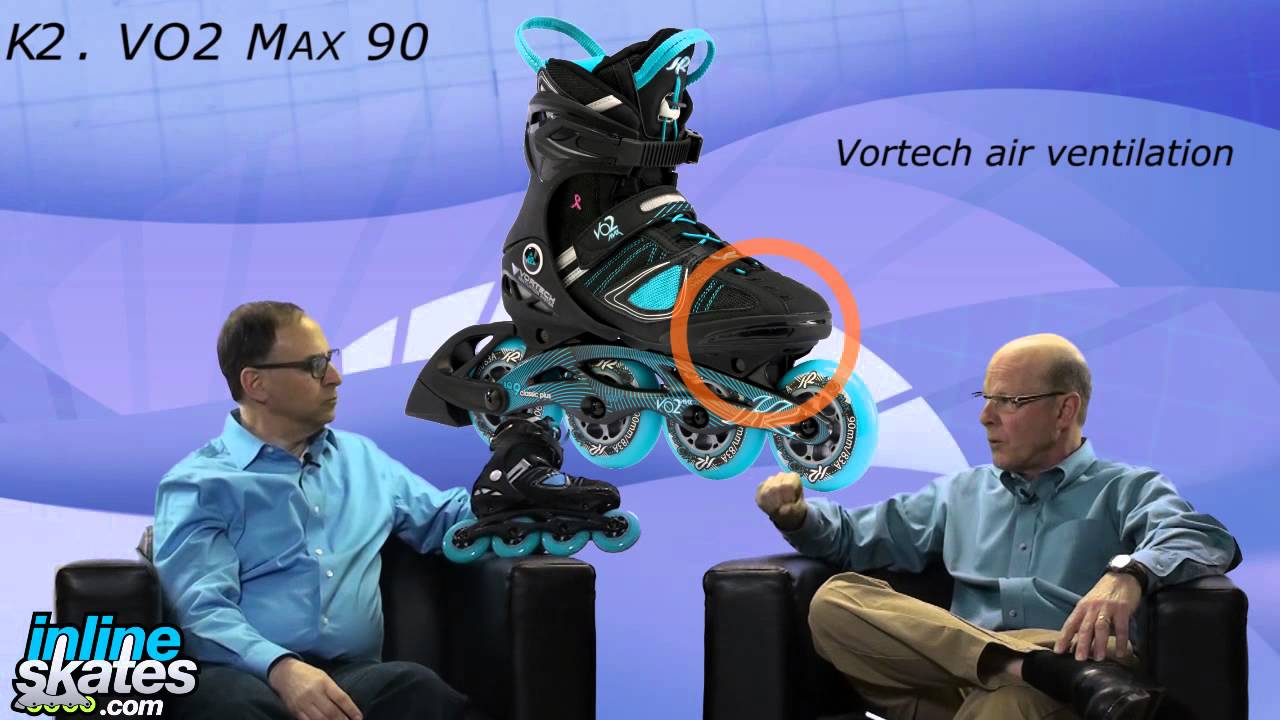 2013 K2 VO2 Max 90 Womens Review by INLINESKATES.COM - YouTube