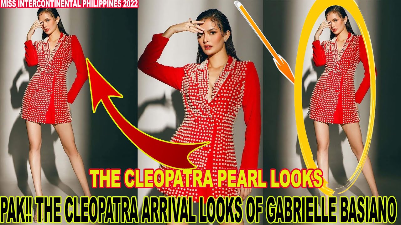 Gabrielle Basiano Arrived In Egypt In Cleopatra Look MISS ...