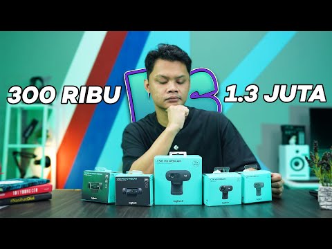 Webcam Logitech dari yang Murah sampai yang Mahal | Apa Bedanya ??