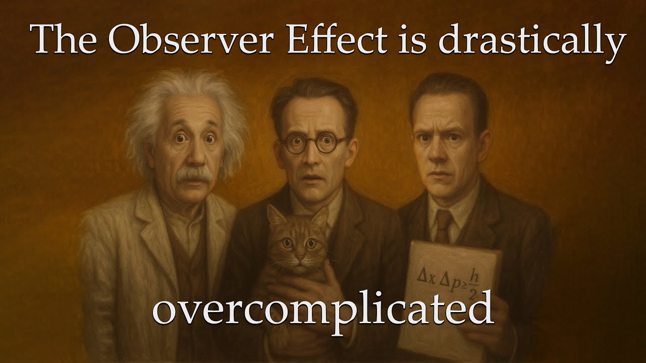 The Biggest Misconseption in Quantum Mechanics. The Observer Effect ...
