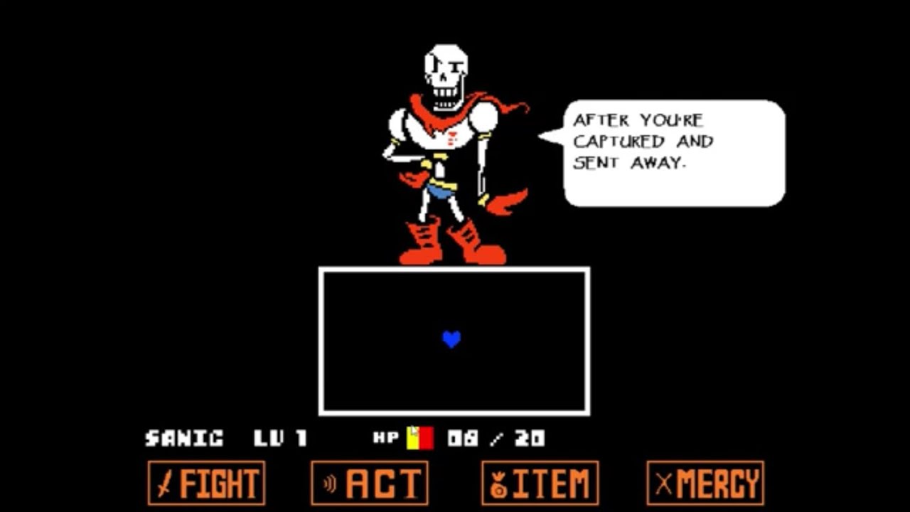 UNDERTALE Color Mod Neutral playthrough - part 3 - Swondin (Papyrus ...