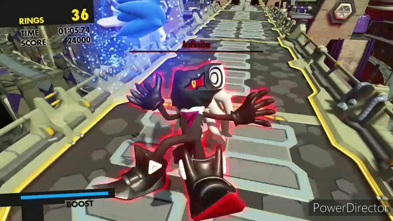 Sonic Forces Stage 27 VS Infinite (Harper The Wolf) - YouTube