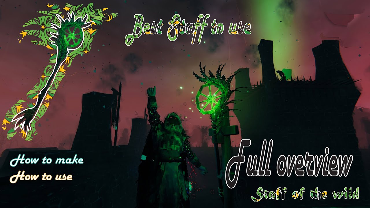Valheim Staff of the wild full overview. - YouTube