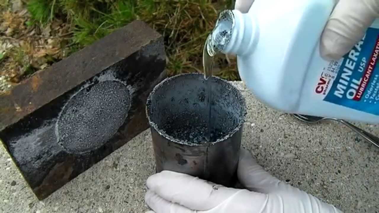 Cómo hacer metal de sodio - Fácil de hacer metal de sodio - YouTube