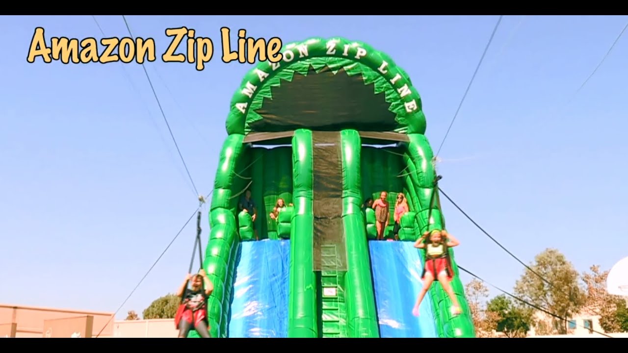 eInflatables Amazon Zip line Party Inflatable for Sale in Orange County ...