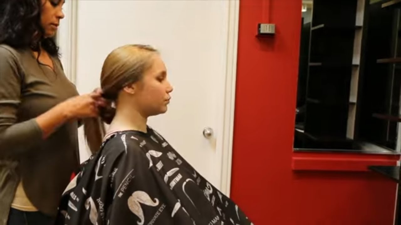 April AZ - Pt 2: Extreme Undercut Bob (Free Video) - YouTube