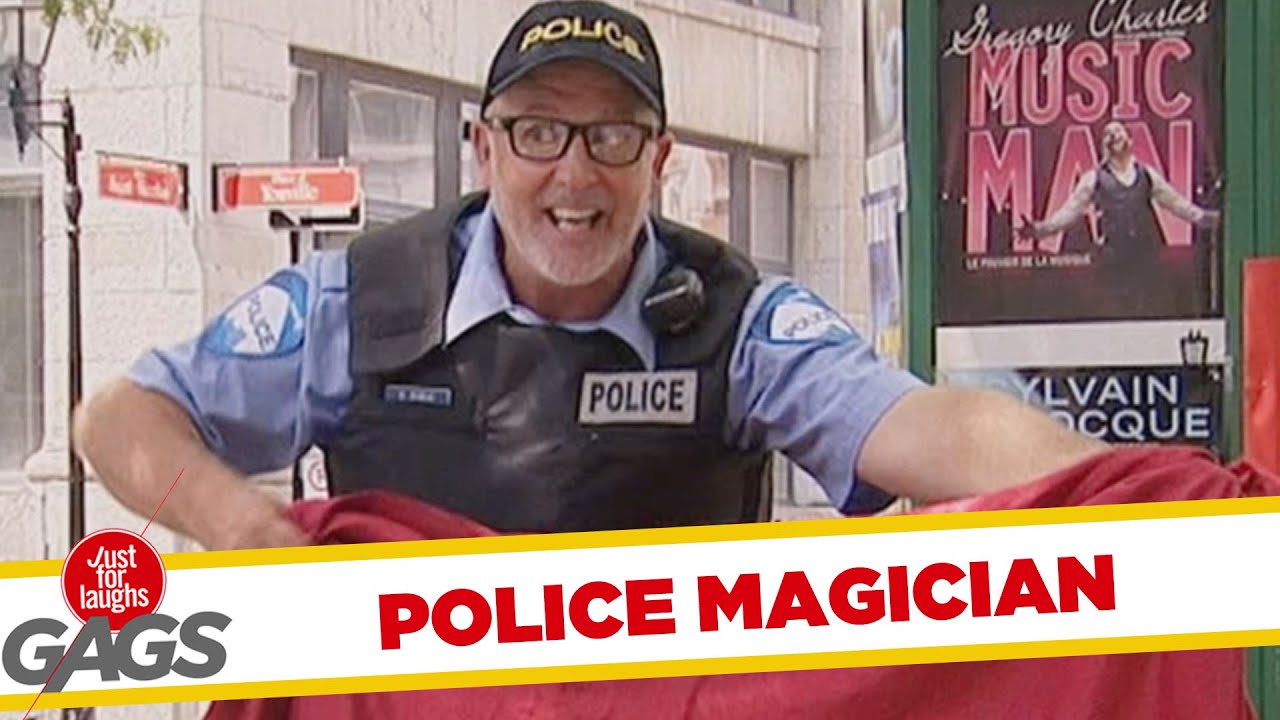 Magician Wannabe Cop Prank - YouTube