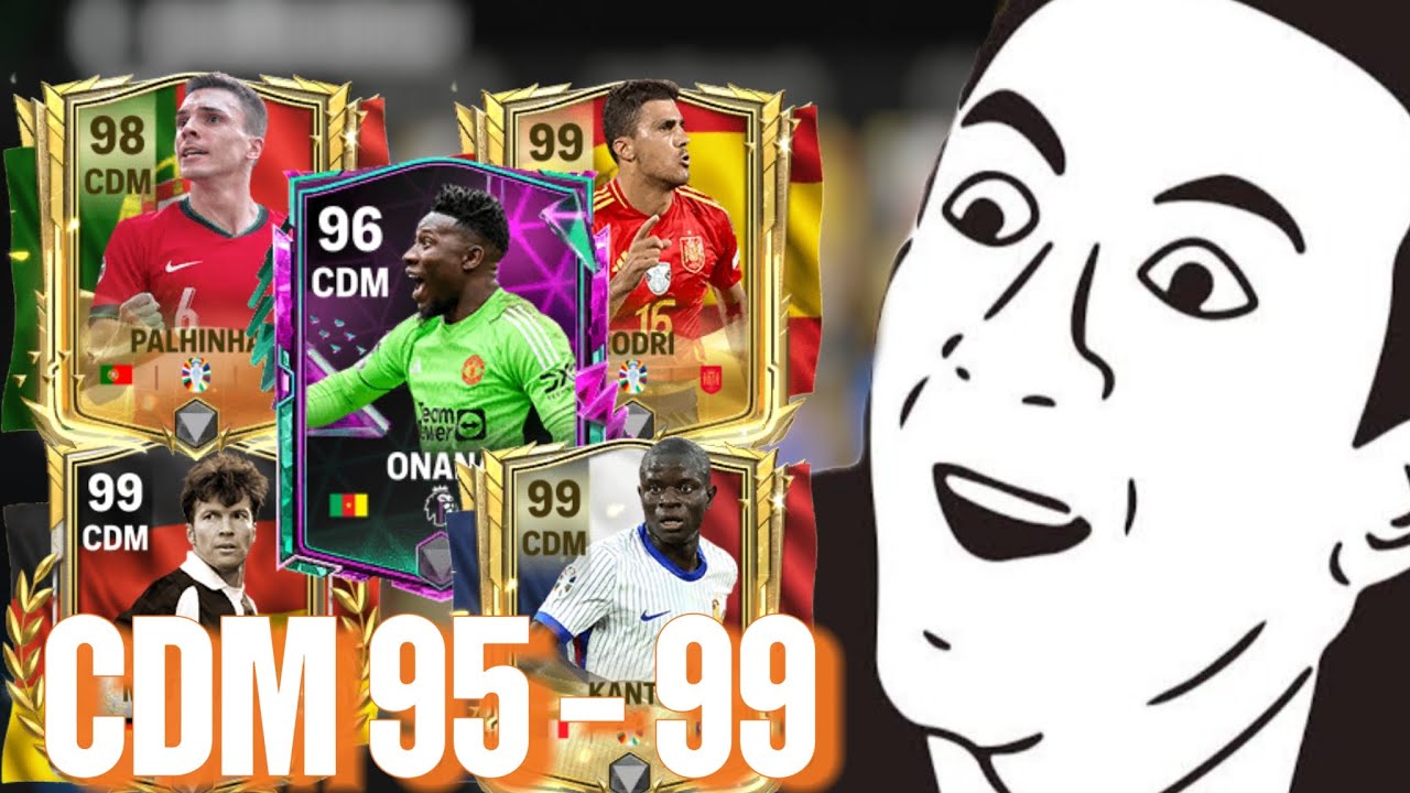 แนะนำCDM95-99ดีทุกตัว | FC MOBILE - YouTube