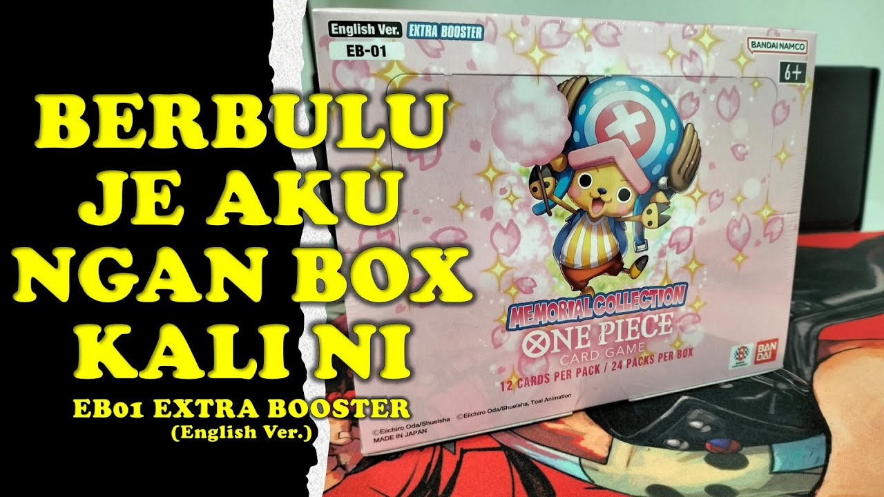 Unboxing One Piece MEMORIAL COLLECTION EB01 English version - YouTube