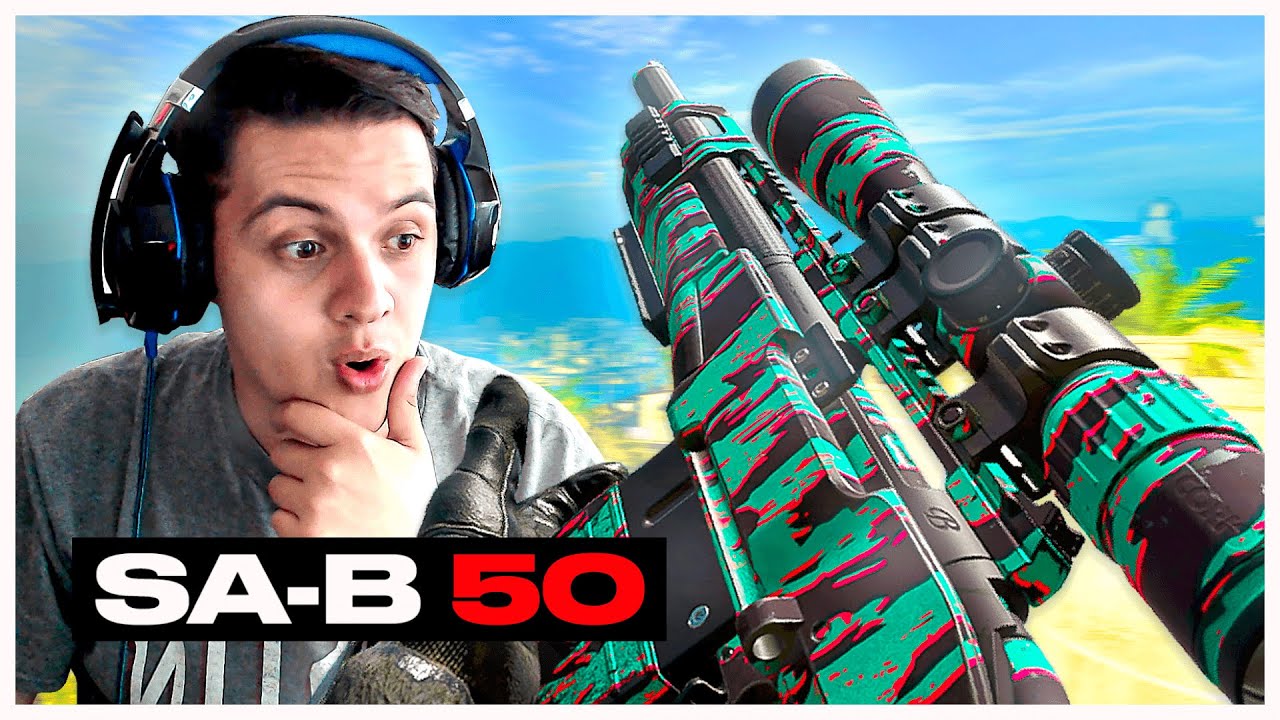 EL SNIPER MAS RÁPIDO que está DOMINANDO TODO MODERN WARFARE 2 (Mejor configuración SA-B 50 ...