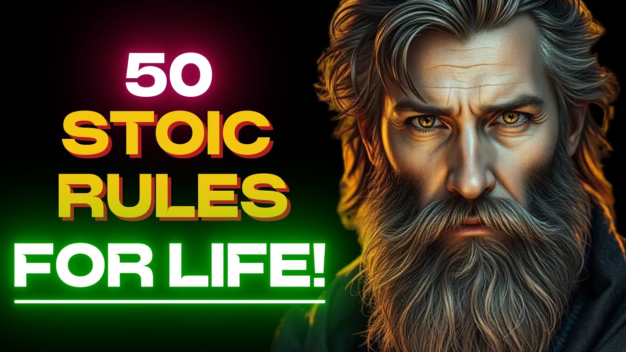 50 STOIC RULES for Life: Timeless Wisdom for a Stronger You | Stoicism ...
