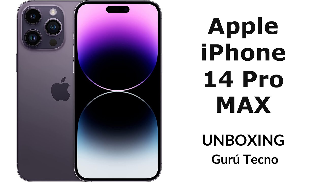IPHONE 14 PRO MAX - COLOR PÚRPURA - UNBOXING - YouTube