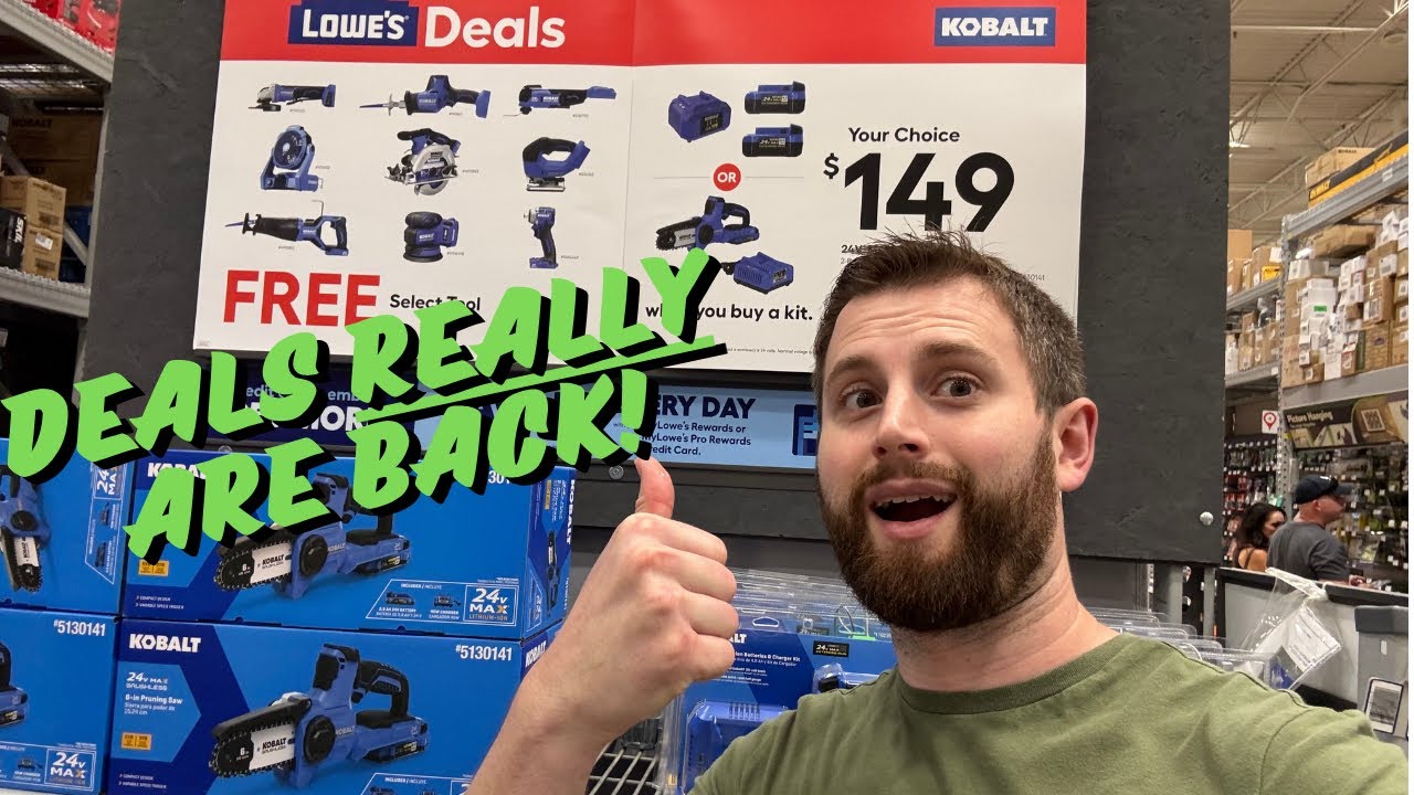LOWES DEAL REALLY ARE BACK! HOLIDAY LIKE DEALS ARE HERE! MUST SEE! - YouTube