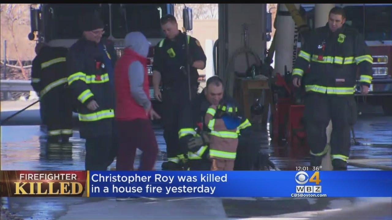 Worcester Mourns The Loss Of Firefighter Christopher Roy - YouTube
