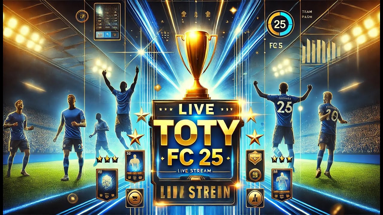 🔴FC25 - LIVE TOTY,PACK OPENING - YouTube