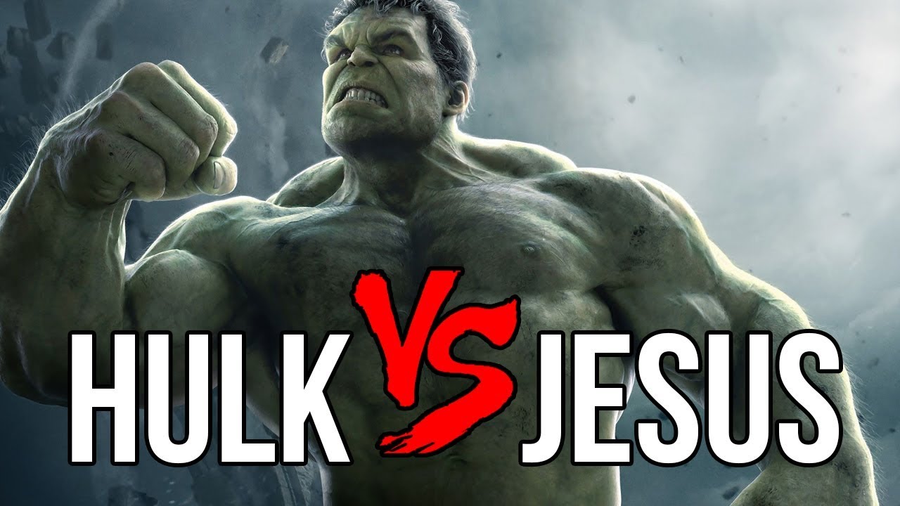 Imitating the Incredible Hulk in comparison to Jesus Christ - YouTube