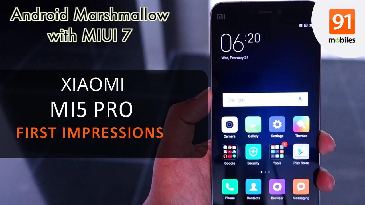 Xiaomi Mi5 Pro: First Look | Hands on | Price - YouTube