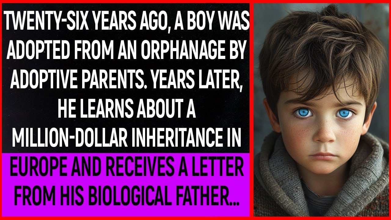 Twenty-six years ago, a boy was adopted from an orphanage by adoptive ...
