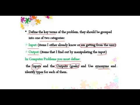 General Problem Solving in problem solving steps in computer - YouTube