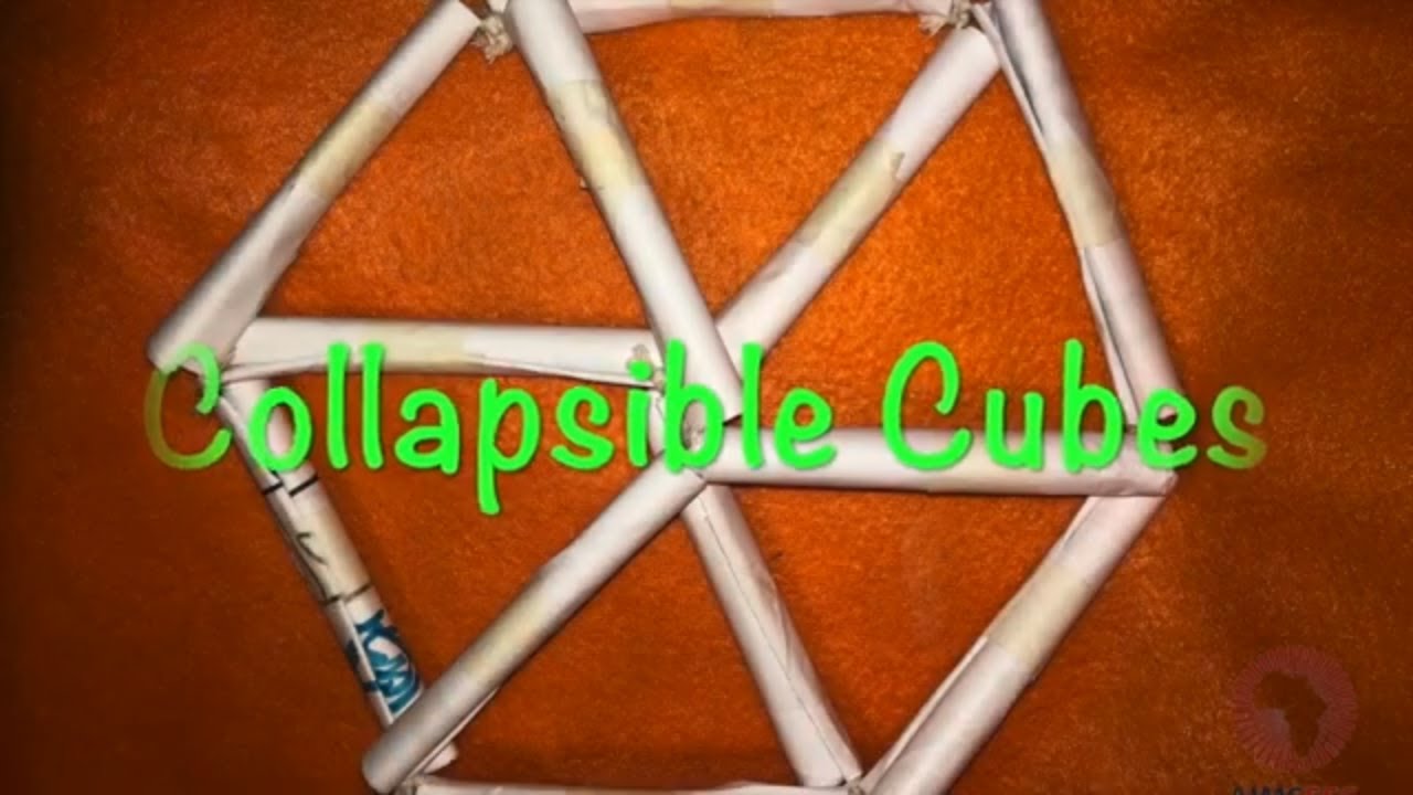 Collapsible Cube and Geometry - YouTube