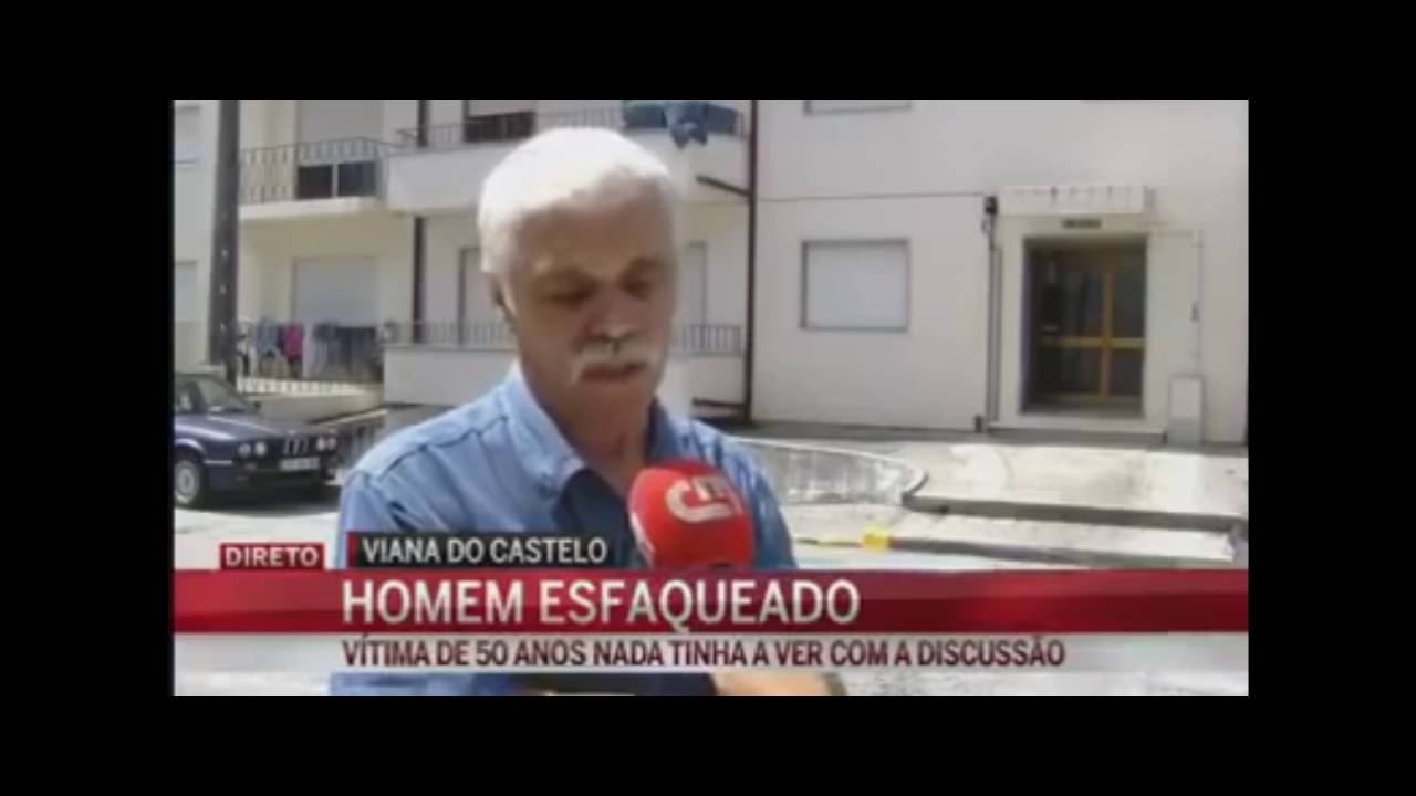 Que Informação Dramática - Homem Esfaqueado - YouTube