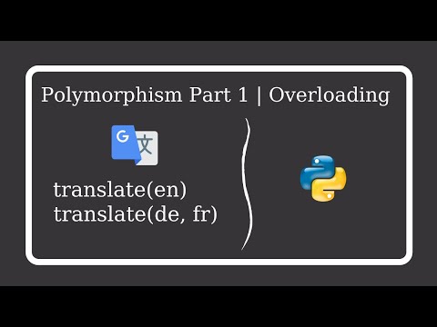 Google Translate Ve Python İle Çeviri Programı Yazmak |  Overloading | Polymorhism Part 1