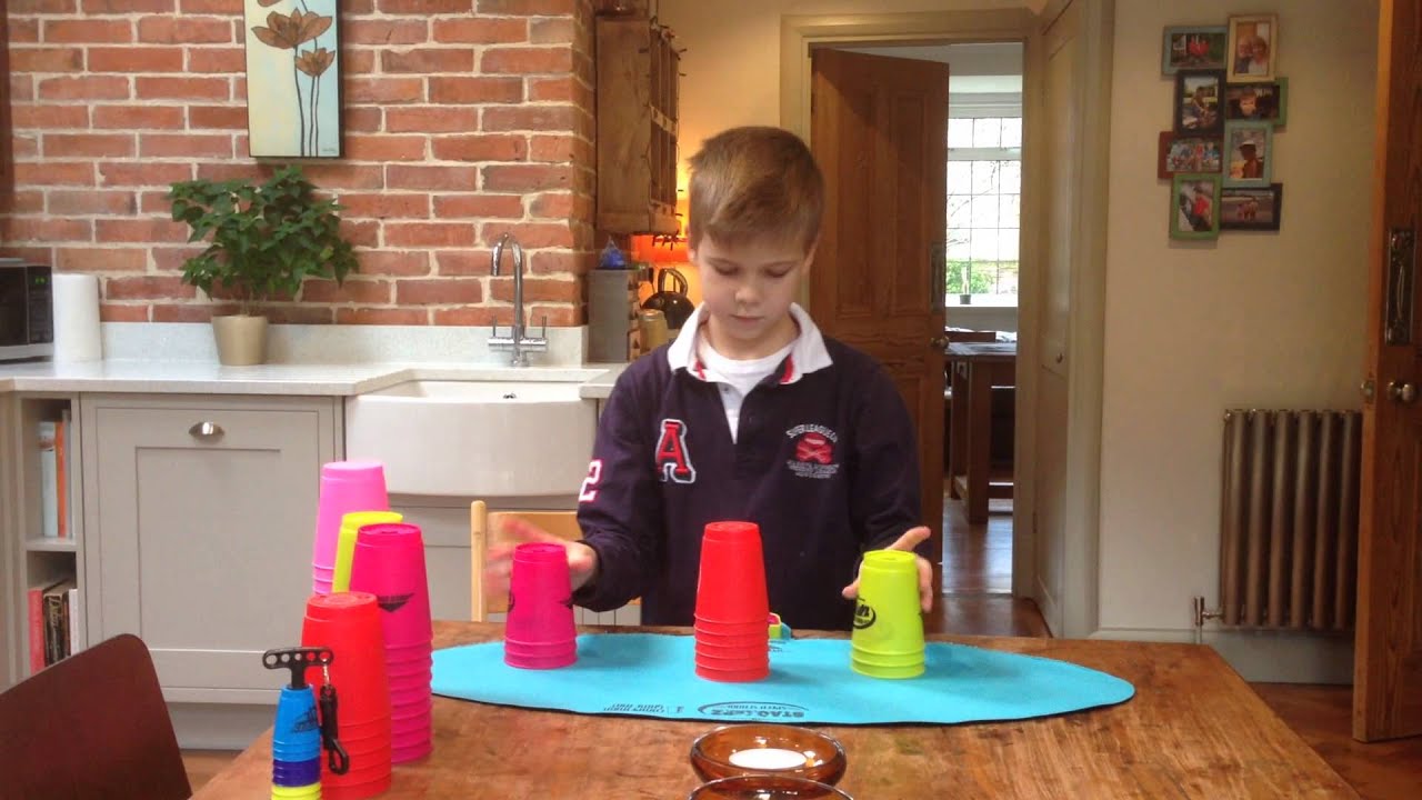 Reuben King - Speed Stacks (various cycles) - YouTube