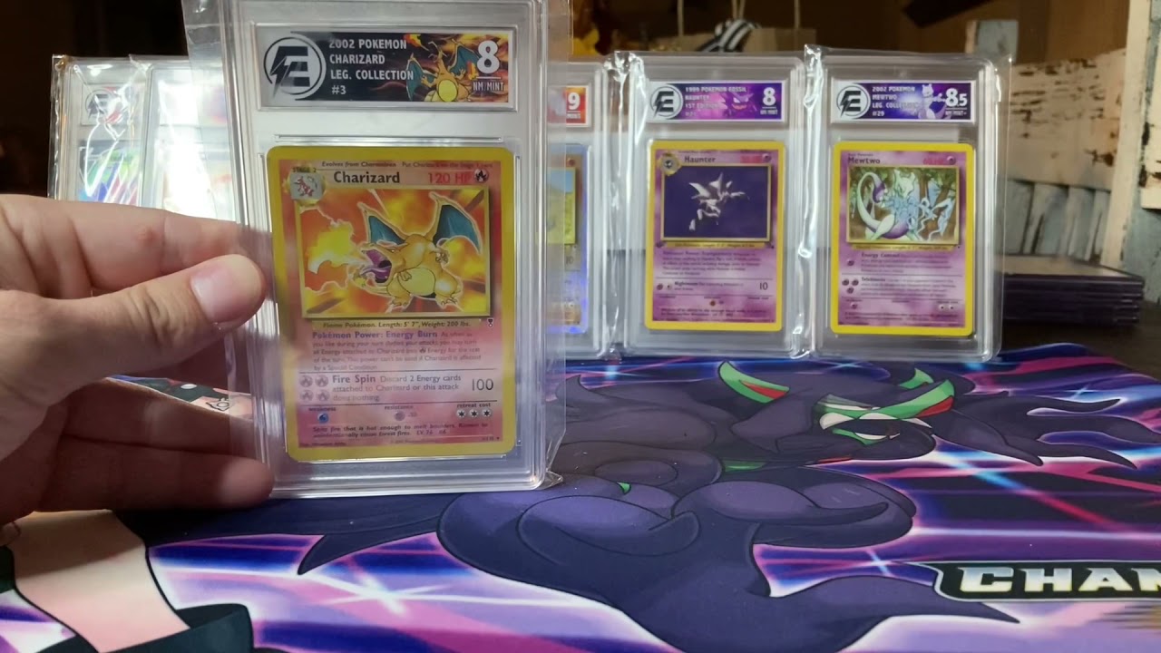 Electric Slabs/Electric Grading Pokémon Card Reveal/Review - YouTube