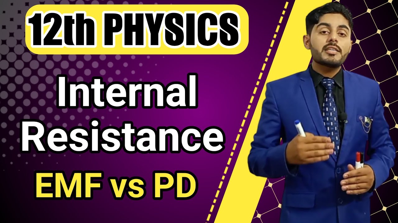 Internal resistance class 12 | emf | potential difference | 12th ...