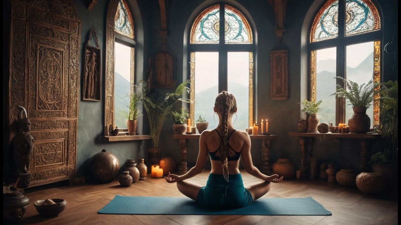 Medieval Vibes Yoga Music, Relaxing , Calming , Stress Relief, Peaceful ...