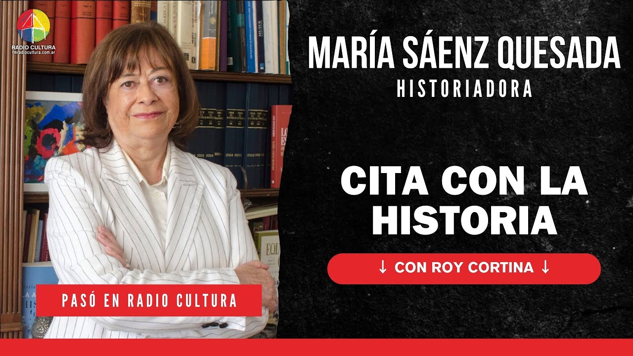 María Saenz Quesada en Cita Con La Historia con Roy Cortina - YouTube