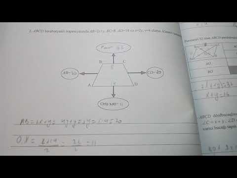 DİM 8,Dordbucaqlilar ( aciq suallarin helli)