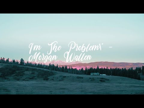 I'm the problem — morgan wallen (lyrics) - YouTube