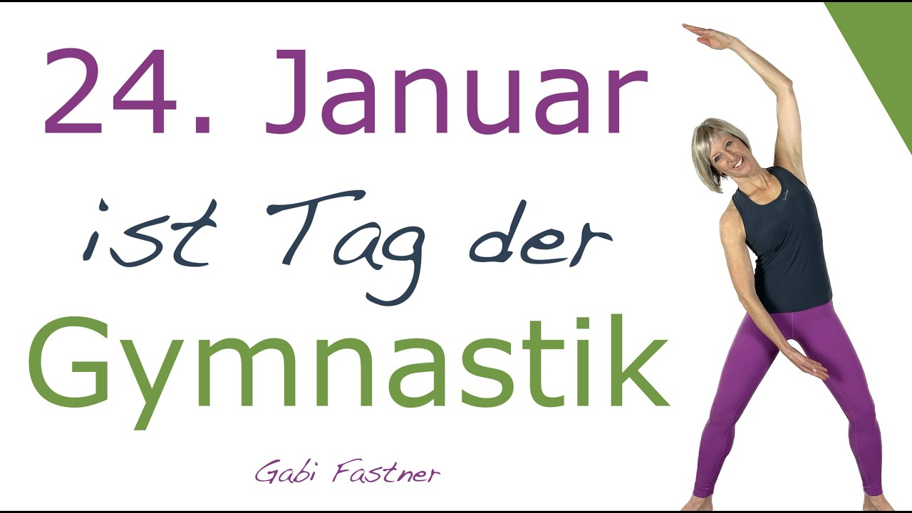 🍾25 min. Gymnastik am "Tag der Gymnastik" | gesund bewegt ohne Geräte ...