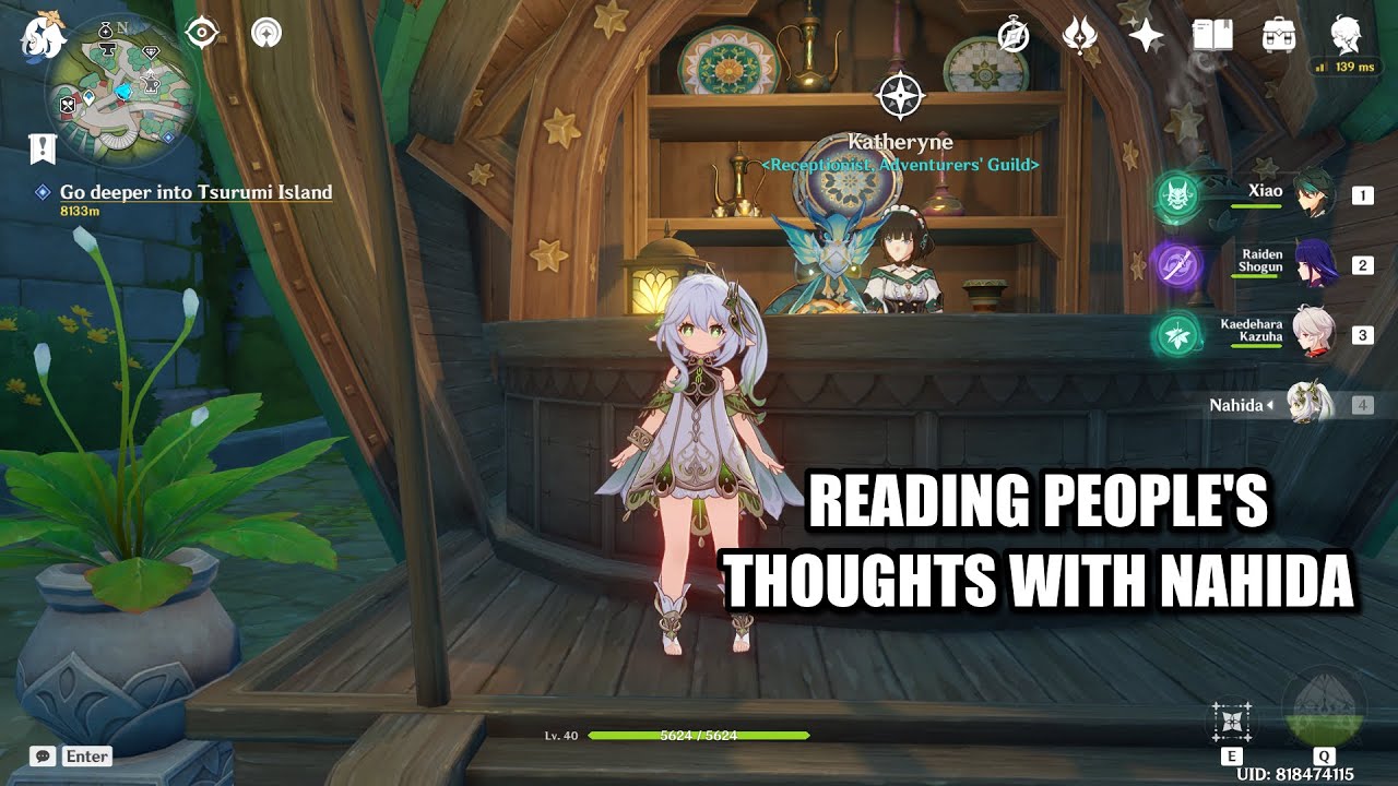 Reading NPC’s thoughts with Nahida | Genshin Impact - YouTube