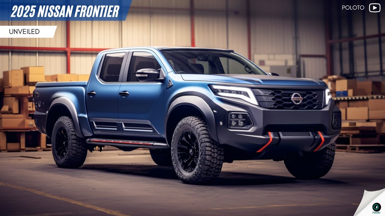 2025 Nissan Frontier Unveiled Equipped With A Smaller Turbocharger