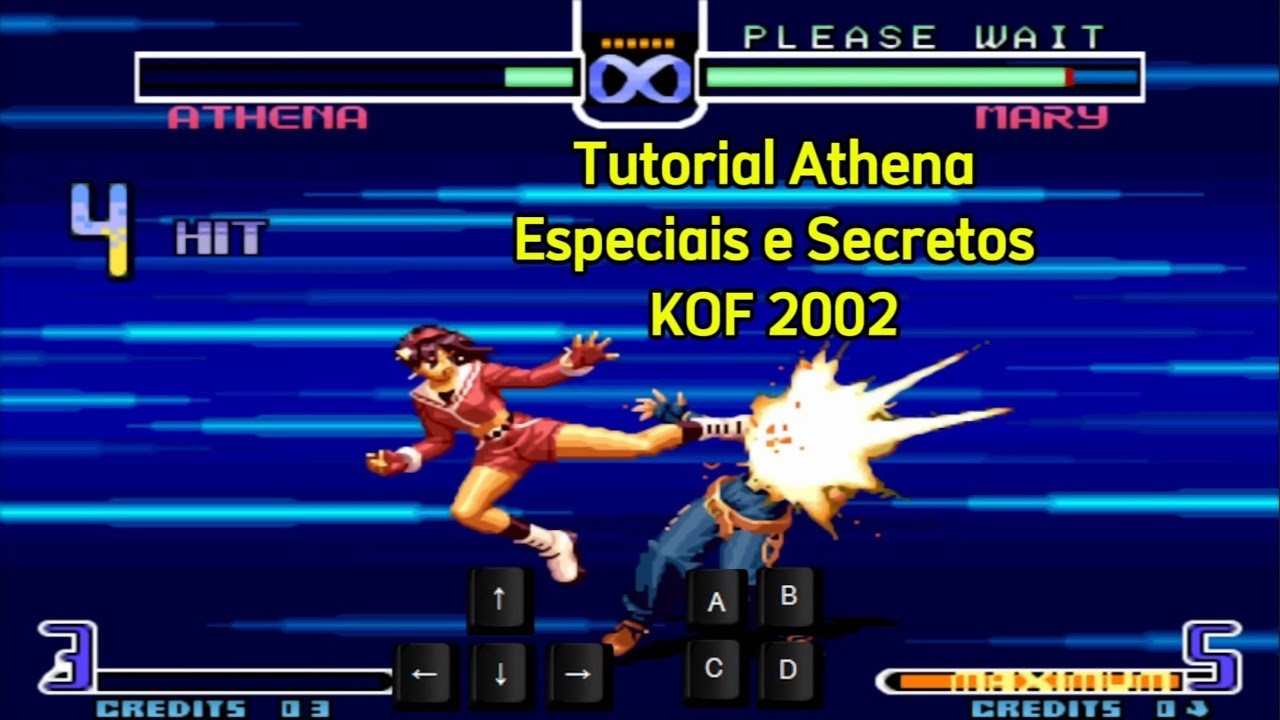 KOF 2002 - Tutorial Athena Especiais e Secretos - YouTube